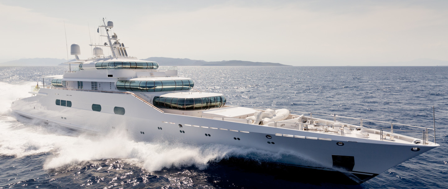 Yacht ZEUS, Blohm and Voss | CHARTERWORLD Luxury Superyacht Charters